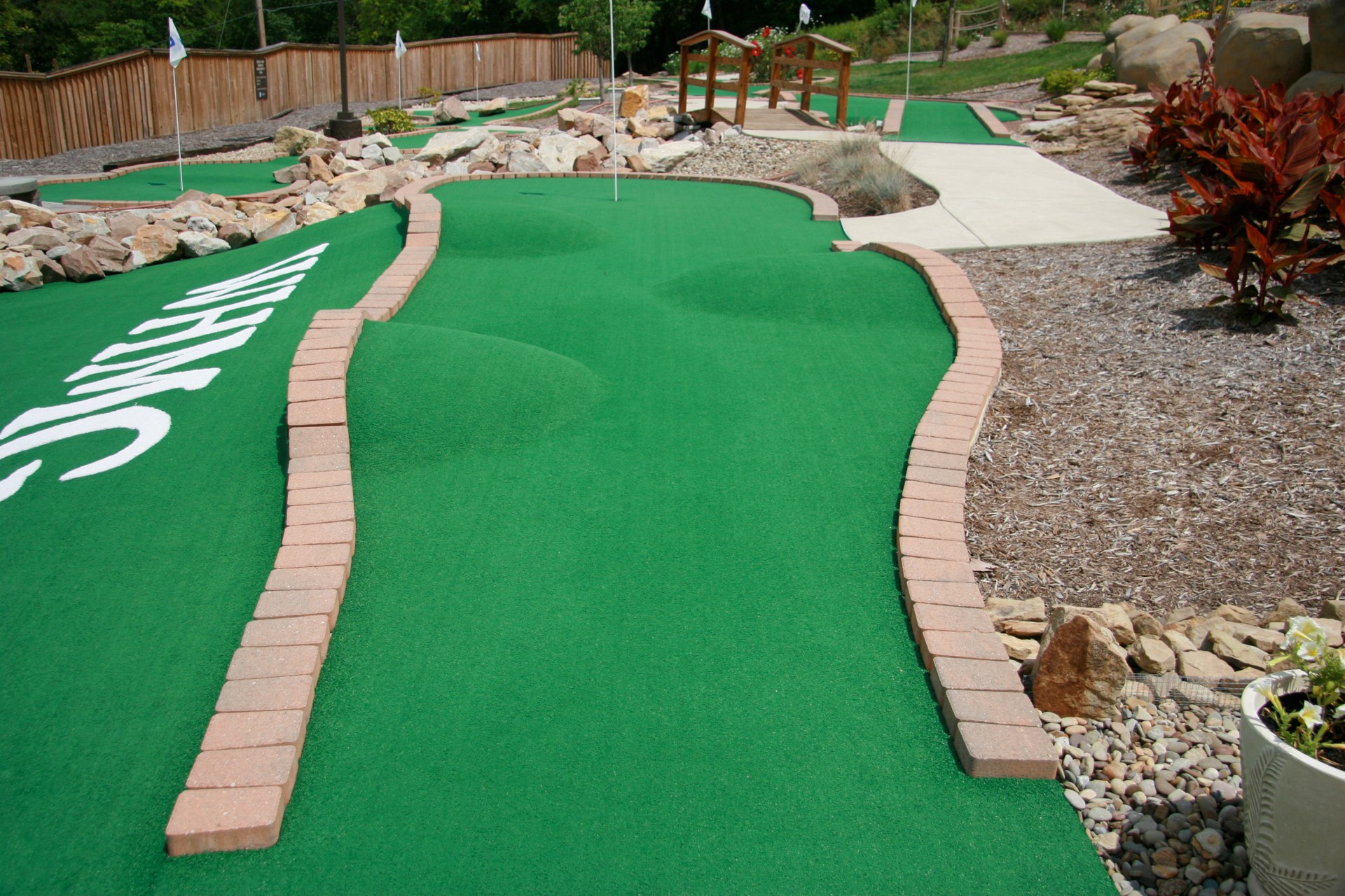 Greens - Walnut Hill Miniature Golf