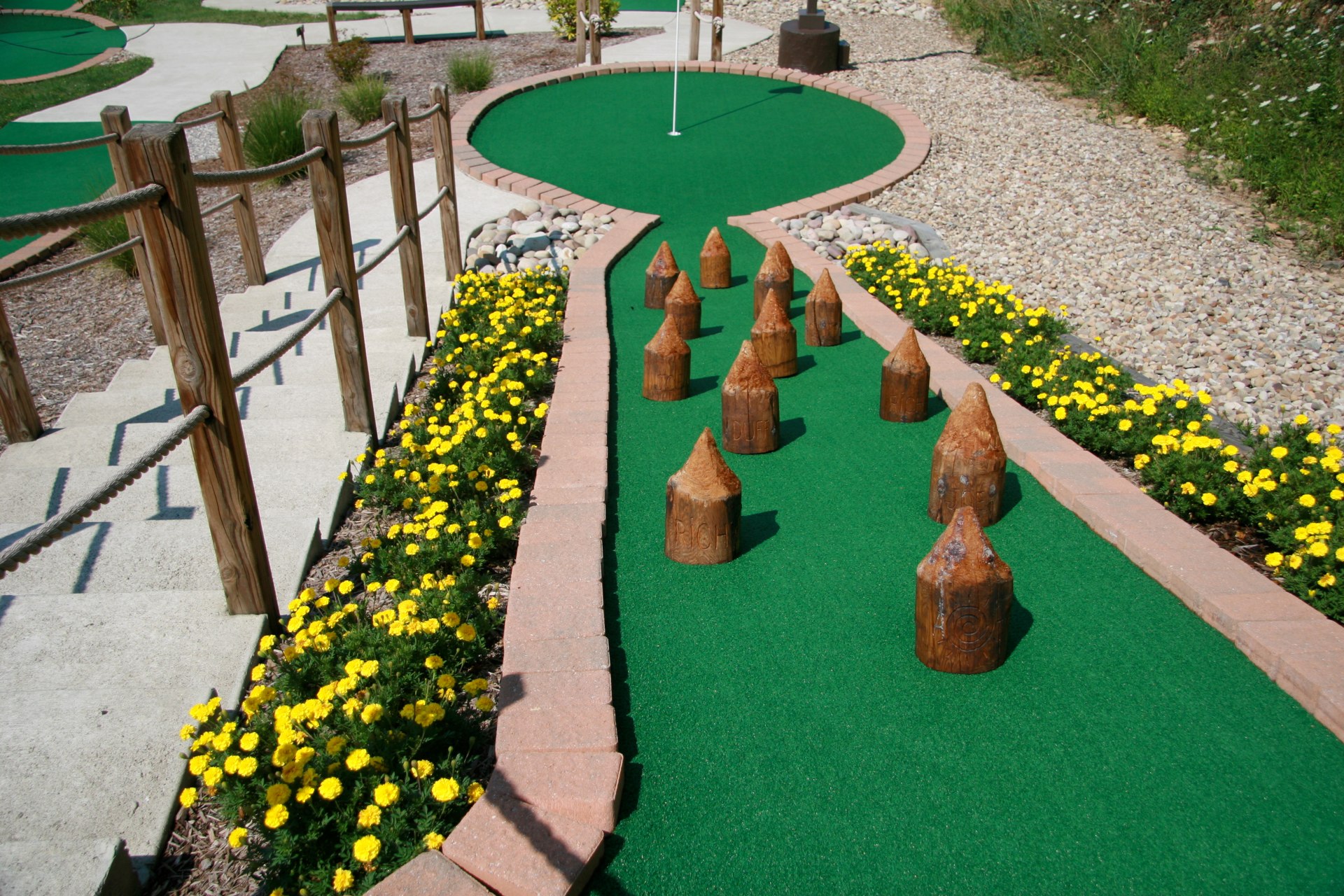 Greens - Walnut Hill Miniature Golf